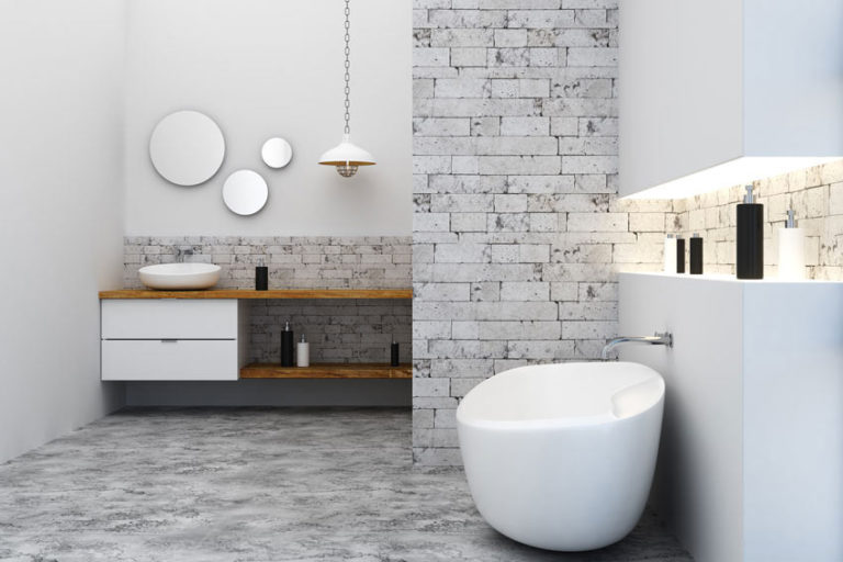 Gres porcellanato: texture piastrelle e ispirazioni per un bagno da sogno