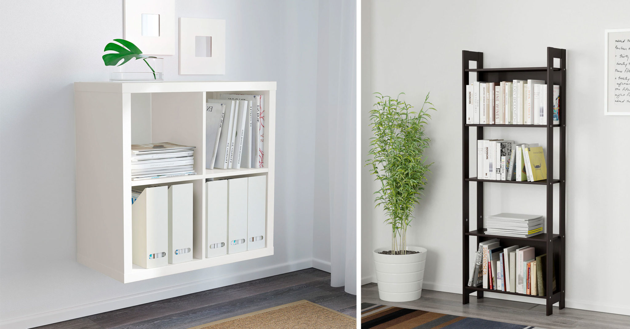 La tua libreria IKEA con meno di 50 euro: 9 ispirazioni