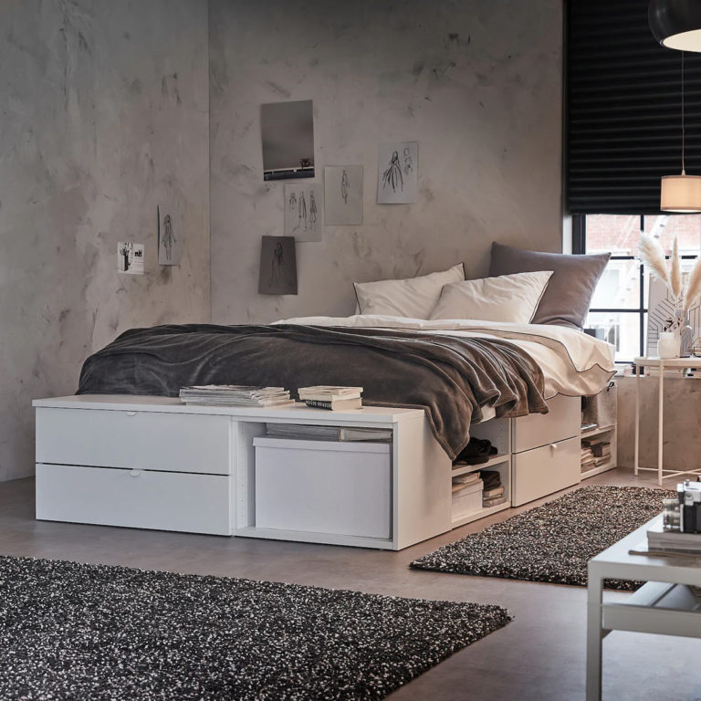 Strutture e letti e matrimoniali IKEA: 9 soluzioni per una camera da ...