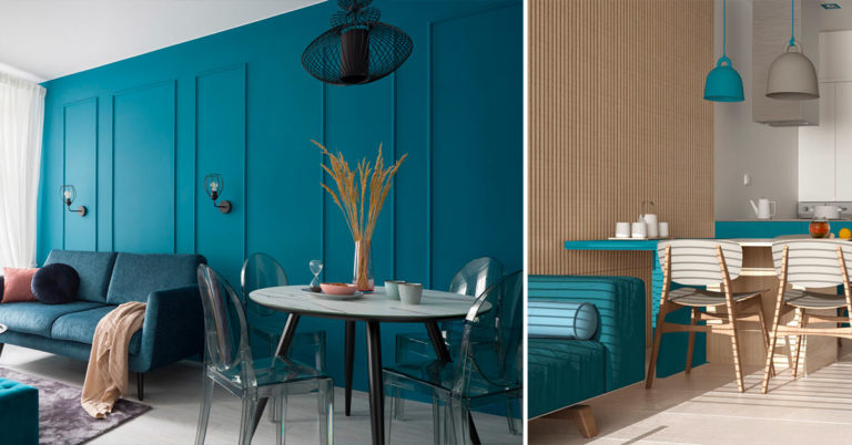 7 splendide idee per arredare casa con il color petrolio