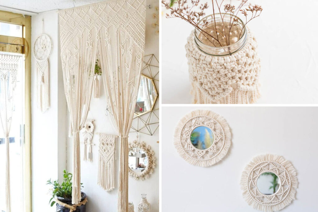 L’arte antica del macramè: un tocco boho chic per arredare casa